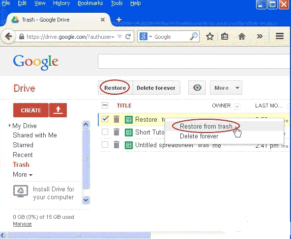 How To Recover Data From Google Drive